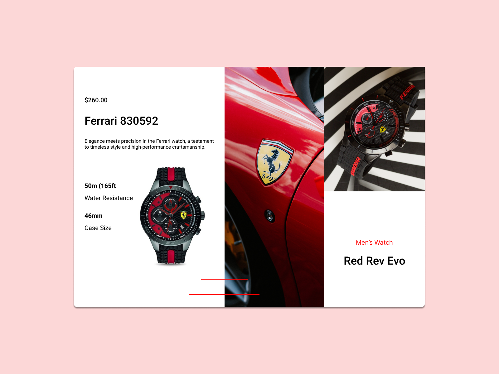 Webdevdaily Watch Card Coding Challenge